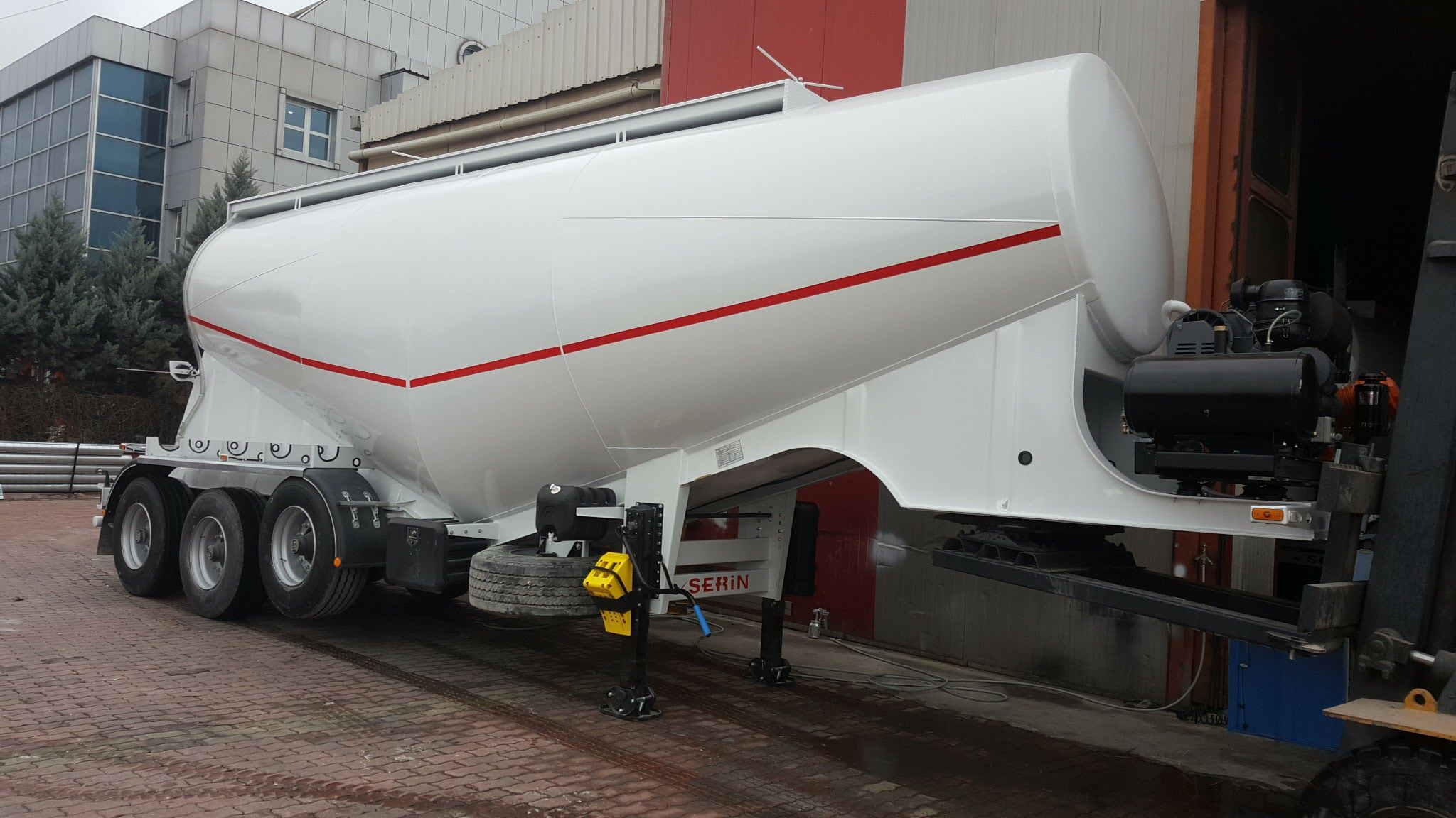 Buy Cement Semi Trailer from serin trailer, Republic of Türkiye ...