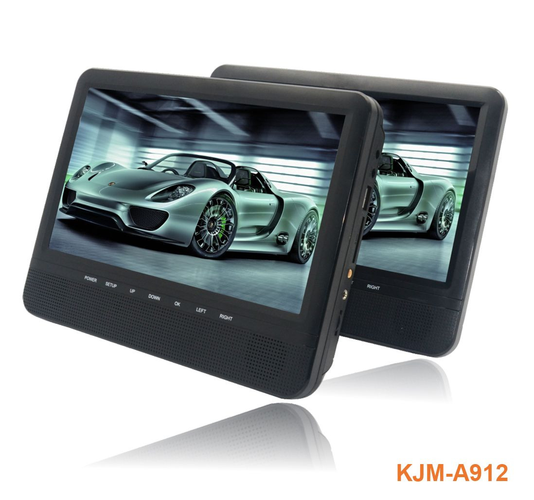 Buy 7/9/10.1 Inch Portable Dual Screen Dvd Player With Monitor from ...