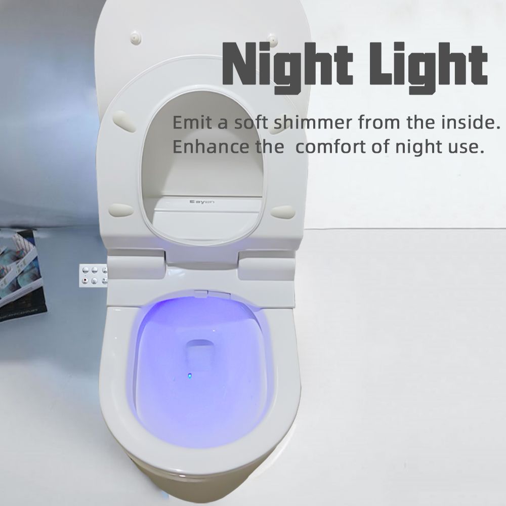 Buy Smart Bidet Toilet With Integrated Dual Flush With Remote Control ...