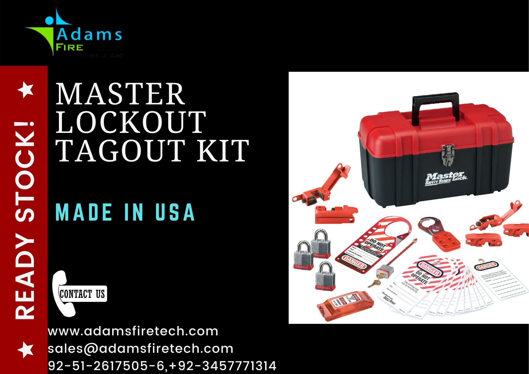 Buy Cylinder Tank Lockout - Adams Fire Tech Pvt Lt from ADAMS FIRE TECH ...