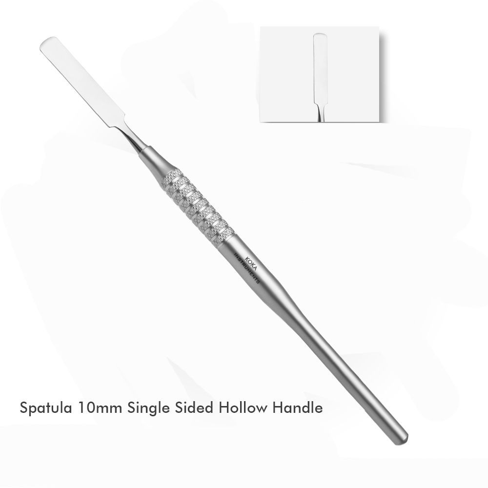 Buy Spatula 10mm Single Sided Hollow Handle from KOKA INSTRUMENTS ...