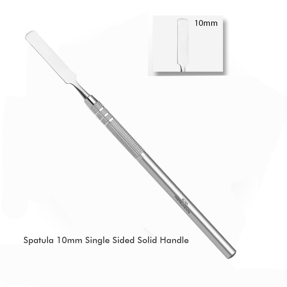 Buy Spatula 10mm Single Sided Hollow Handle from KOKA INSTRUMENTS ...