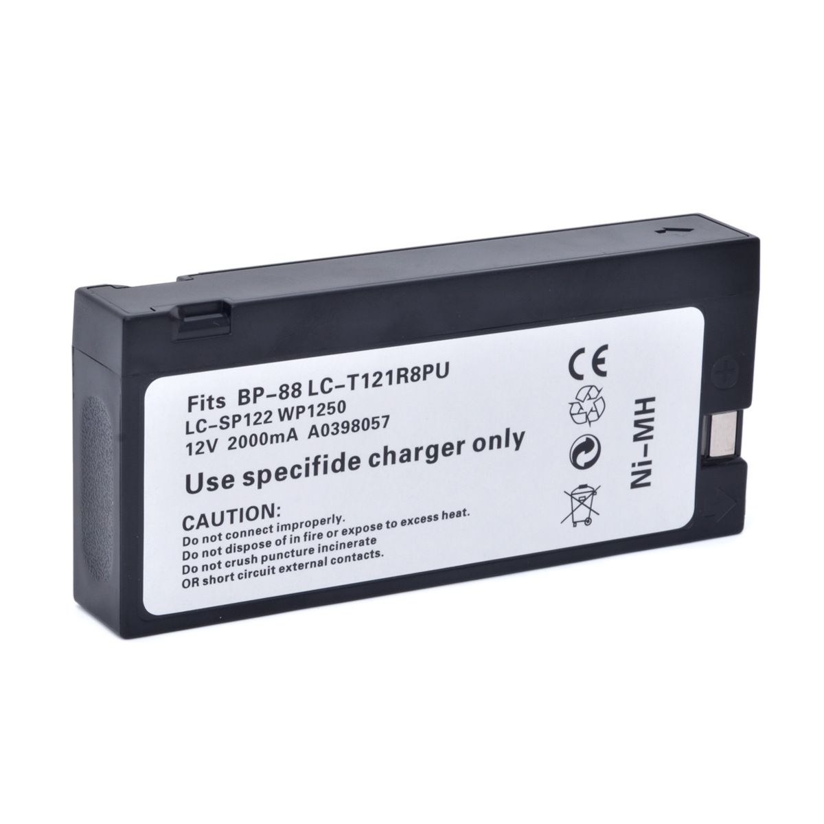 Buy 2000mah News Vital Signs Monitor Battery For Colin Lc-t121r8pu Bp ...
