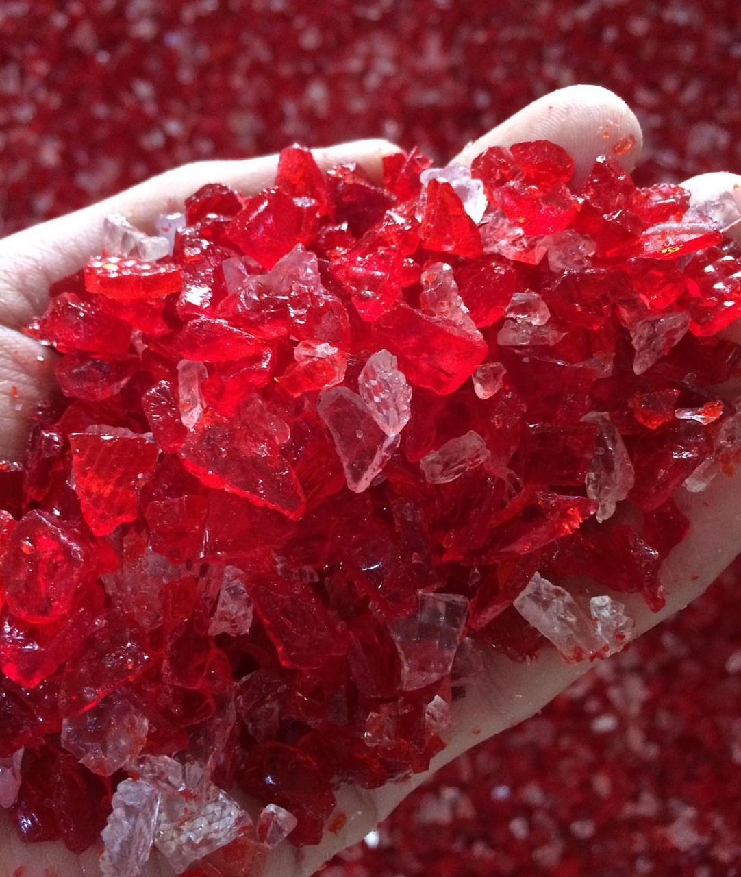 Buy Pmma Regrind Red & White Color (scrap) - Tail Light Scrap from S ...