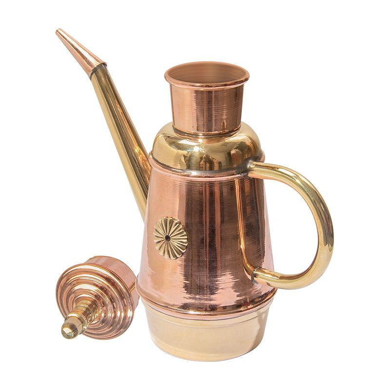 Buy Traditional Neapolitan Oil Can,copper Oil Bottle,copper Oil Cruet ...