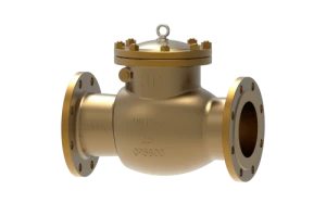 Buy Alloy Copper Swing Check Valves from Nanjing Newmarch Machinery ...