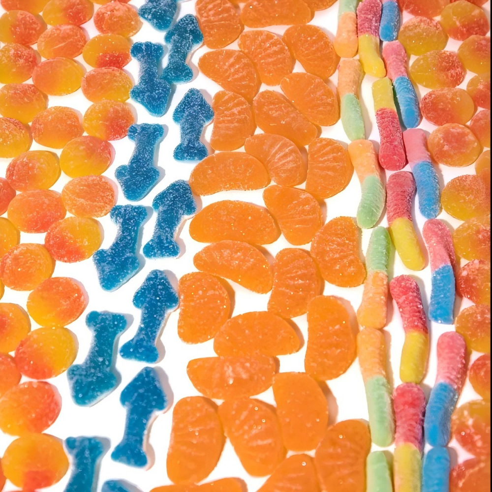Buy Fudge Factory Candy Colorful Bulk Mix Jelly Sweet Snacks Fun Fruit ...
