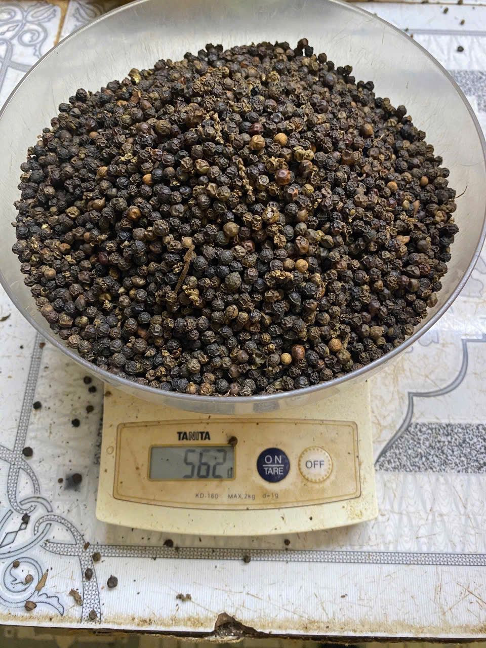 Buy Black Pepper 570gl Bold Grade – High Oil Content & Bold Size from ...