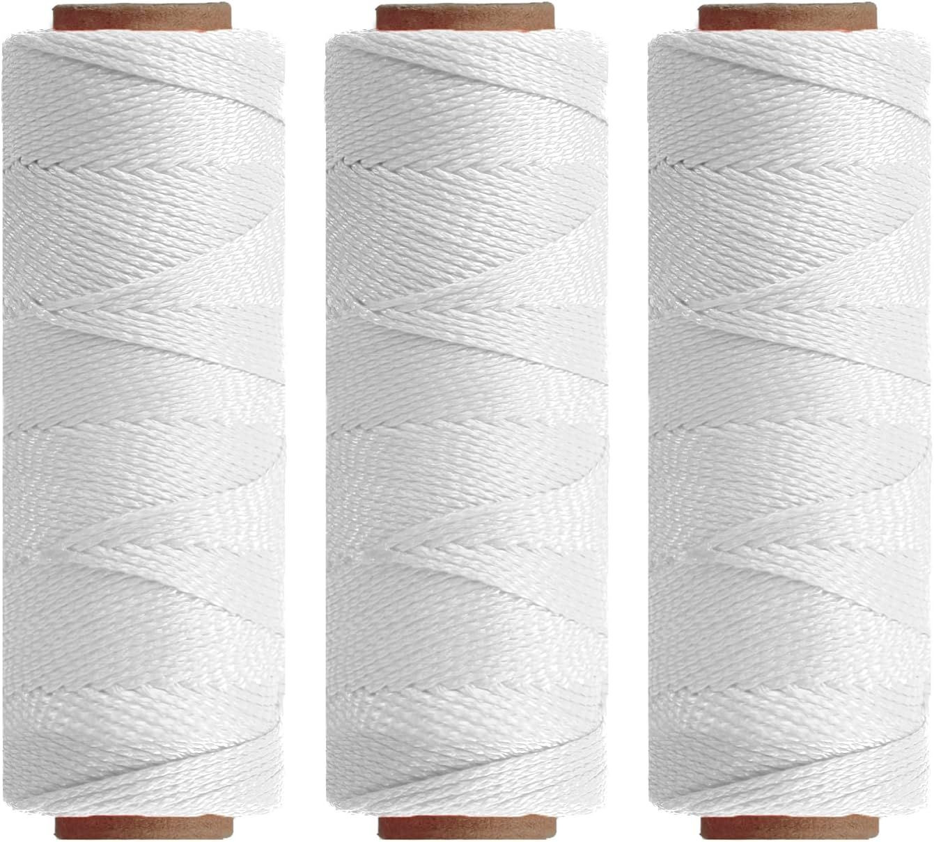 Buy #18 Braided Nylon Mason Line Nylon Twine String 215ft 3pack Braided from HONGDA ROPE&TWINE ...