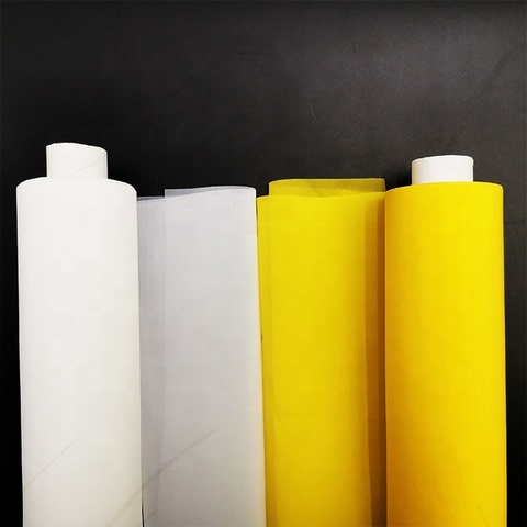 Buy 140 Micron 100 Polyester Silk Screen Printing Mesh Fabric from ...