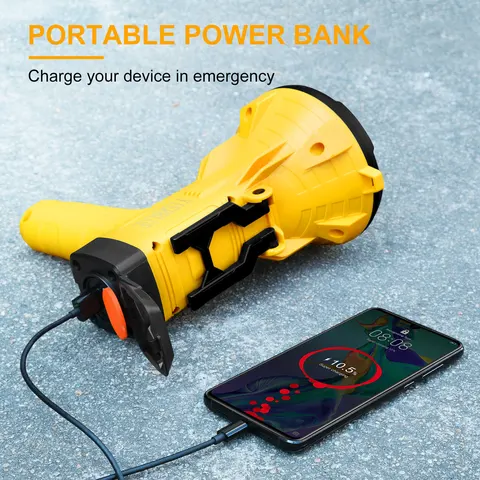 Buy 2024 High Lumen 2500lm Brightness High Power Spotlight With Usb C ...