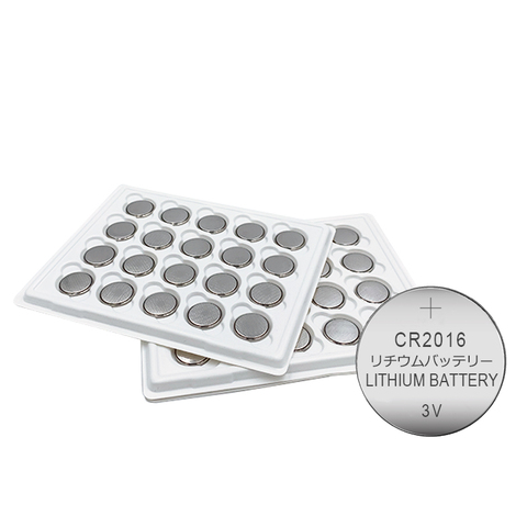 Buy 3v Lithium Button Cell Battery Cr2016 With Long Shelf Life from ...