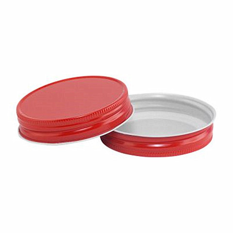 Buy 70mm Black Color Pop Top Metal Screw Cap Mason Jar Lid from Xuzhou ...
