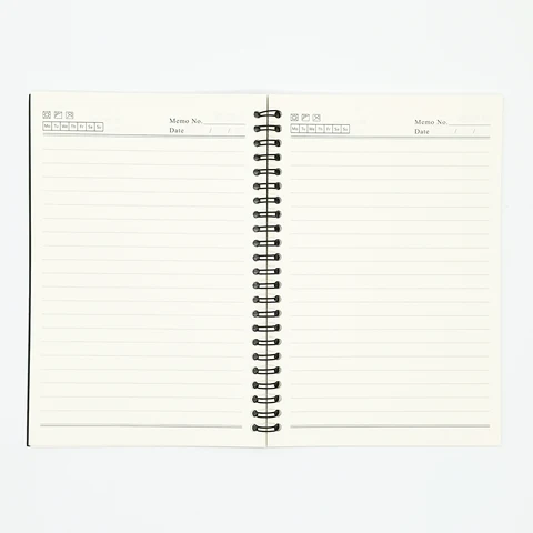 Buy A5 Size Spiral Notebook Simple Cover Design Custom Notebook For ...