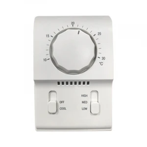 Buy Air Conditioner Mechanical Thermostat Switch Manual 3 Speed Room ...