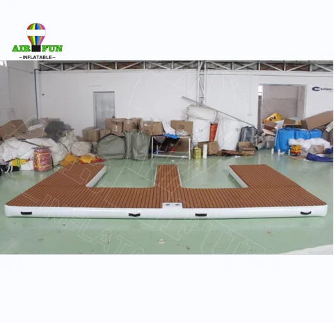 Buy Airfun Inflatable Yacht Dock Platform Docking Pontoons Platform ...