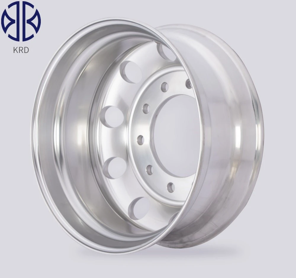 Buy Alloy Aluminum Polished Forged 22.5x8.25 Dump Bus Truck Wheel from ...