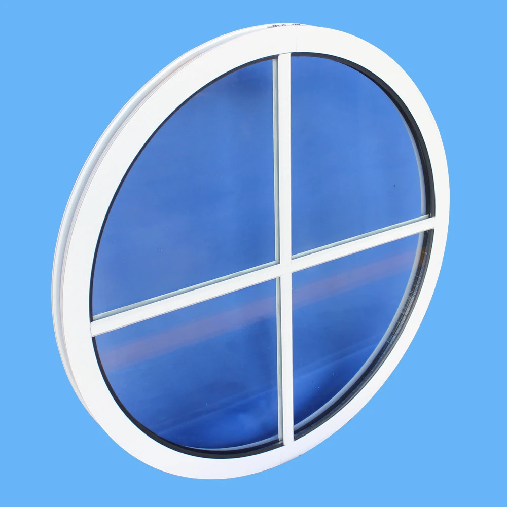 Buy Aluminium Profile Fixed Glass Round Window Price, Double Glazed ...
