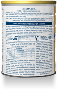 Buy Baby Milk Infant Formula Private Label from LTA International ...