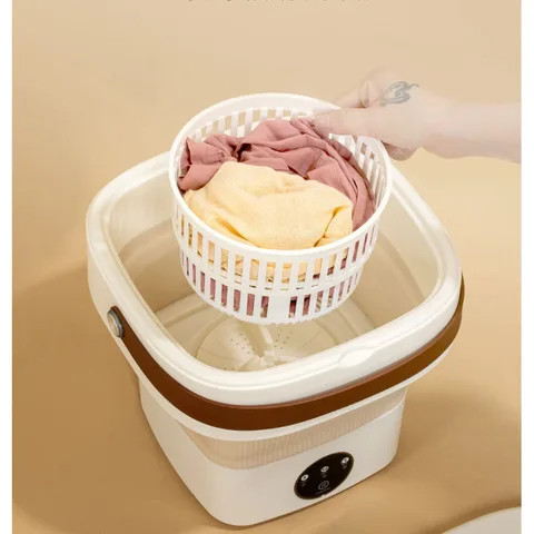 Buy Best Seller 4.5l Mini Washing Machine Foldable Wasmachine Laundry ...