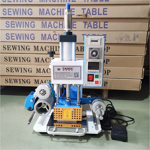 Buy Caddy Dl-7632 Automatic Winding Hot Stamping Machine For Leather ...