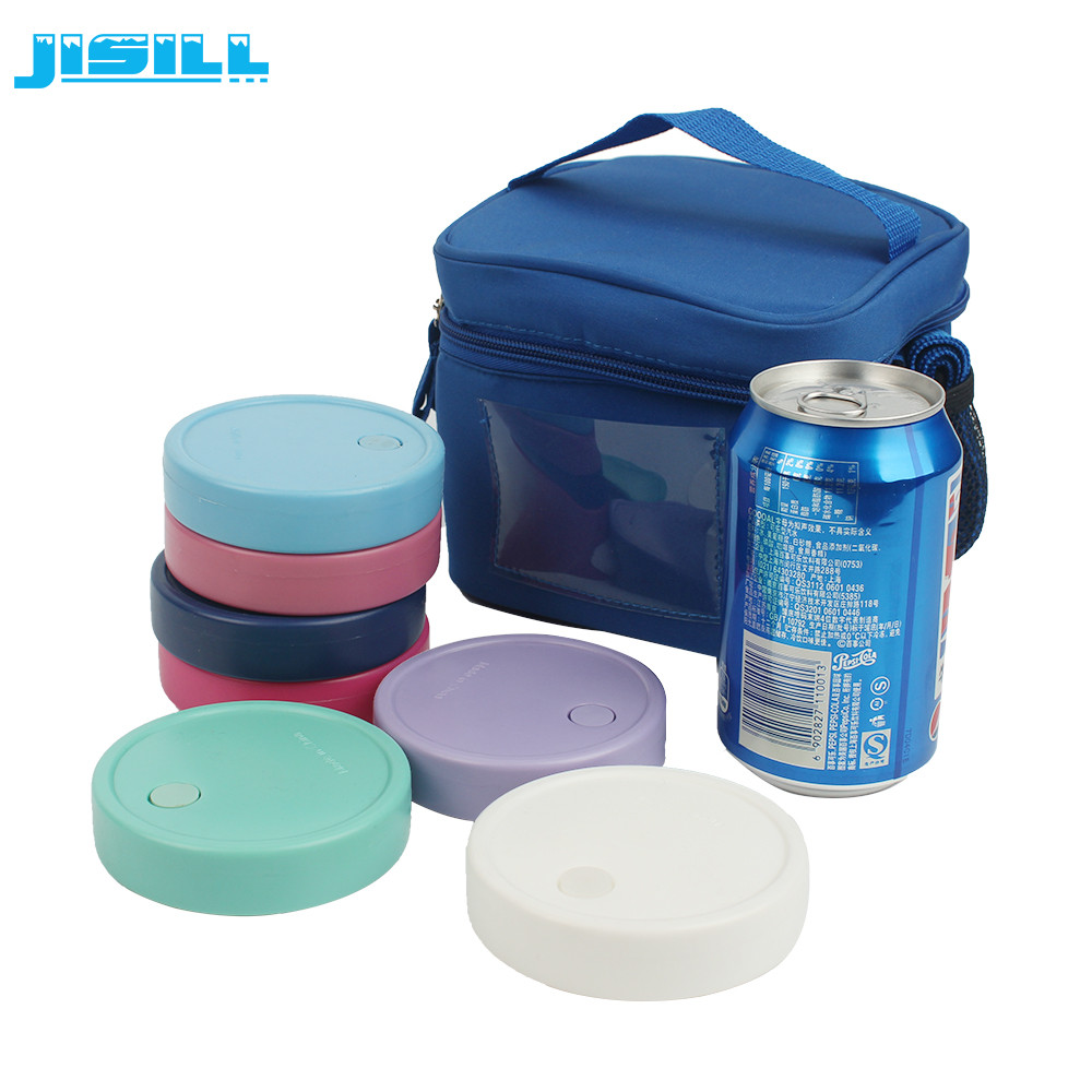 Buy Custom Colorful Plastic Round Ice Pack Can Cooler from Changzhou ...