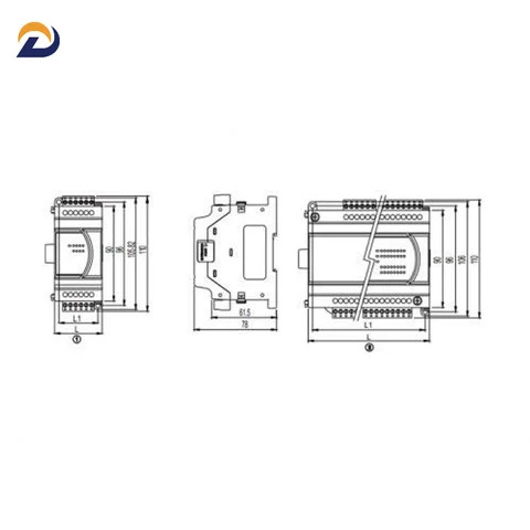 Buy Delta Dvp04ad-e2 Dvp Plc Accessories Input Mod 4 Analog 100-240v ...
