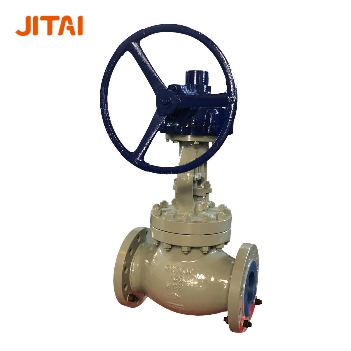 Buy Double Flanged Piston Type Dn200 Steam Stop Valve From Chinese ...