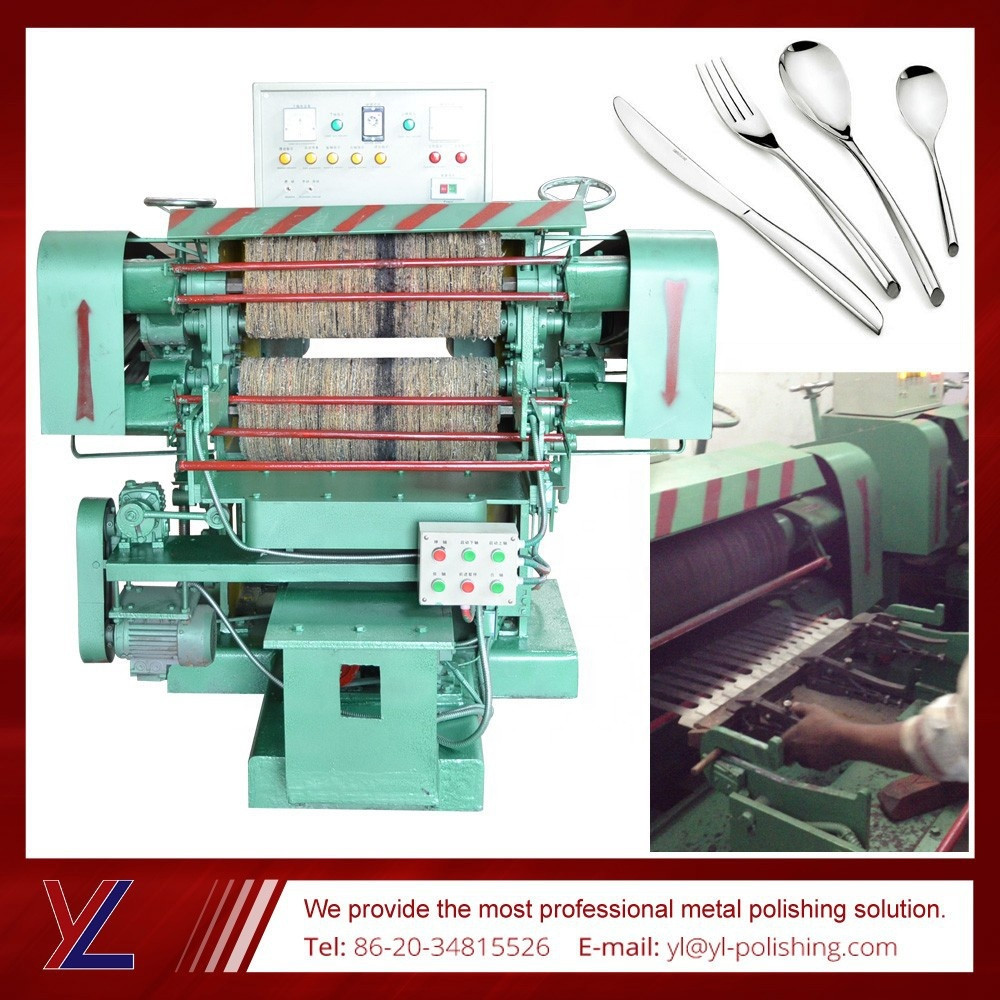Buy Double Shaft Automatic Flat Cutlery Grinding And Polishing Machine ...