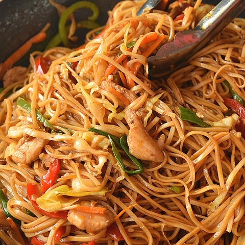 Buy Dry Non-fried Quick Cooking Noodle Chow Mein from Qingdao Sunrise ...