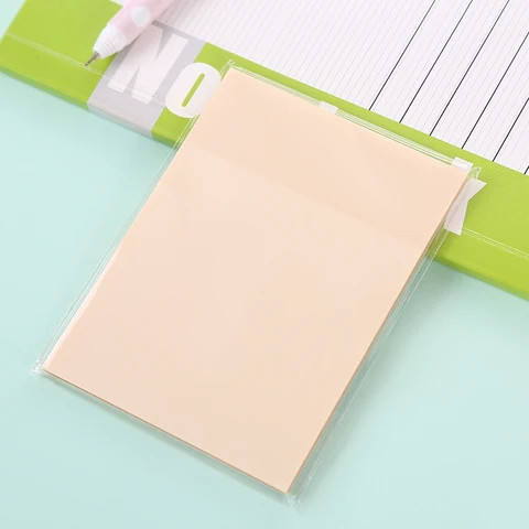 Buy Factory Coloured Transparent Thin Pet Solid Color Sticky Note ...