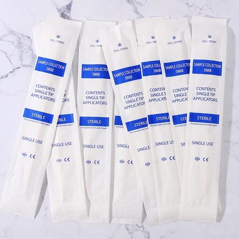 Buy Factory Sample Collection Tipped Applicator Single Tip Large Head ...