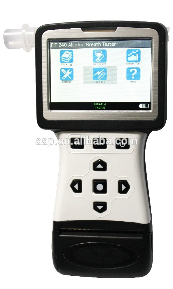Buy Fit240 Law Enforcement Interlock Breathalyzer With Printer Breath ...