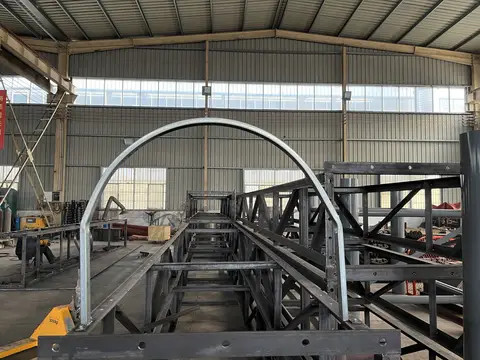 Buy Fixed Mining Tripper Belt Conveyor For Coal Granite Limestone Ore ...