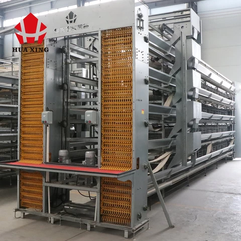 Buy H Type Automatic Chicken Breeding Cage Chicken Broiler Cages For ...