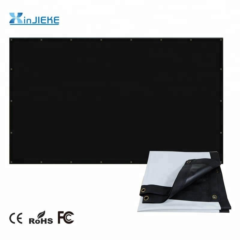 Buy High Contrast Foldable Pvc Projector Screen 100 Inch 16:9 Simple ...