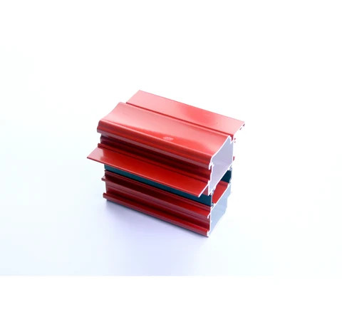Buy High-quality Red Spraying Aluminum Profiles Windows And Doors ...