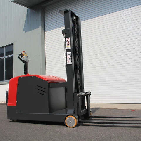 Buy High Quality Self Loading Electric Walking Forklift Jack 1ton 1 ...