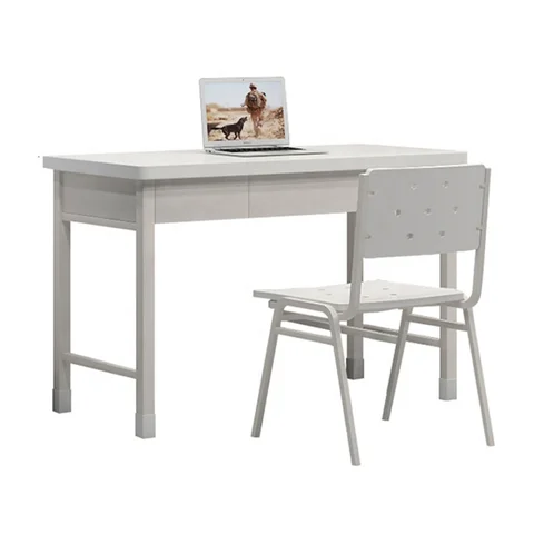 Buy Home Metal Study Writing Table Office Steel Meeting Work Desk With ...