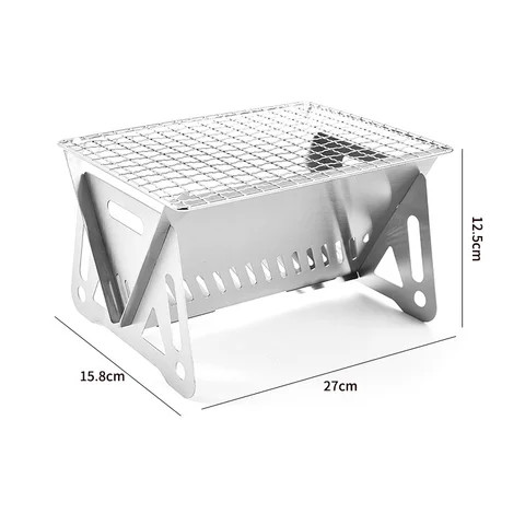 Buy Hot Selling Mini Size Camping Sus304 Bbq Grill Outdoor Customized ...