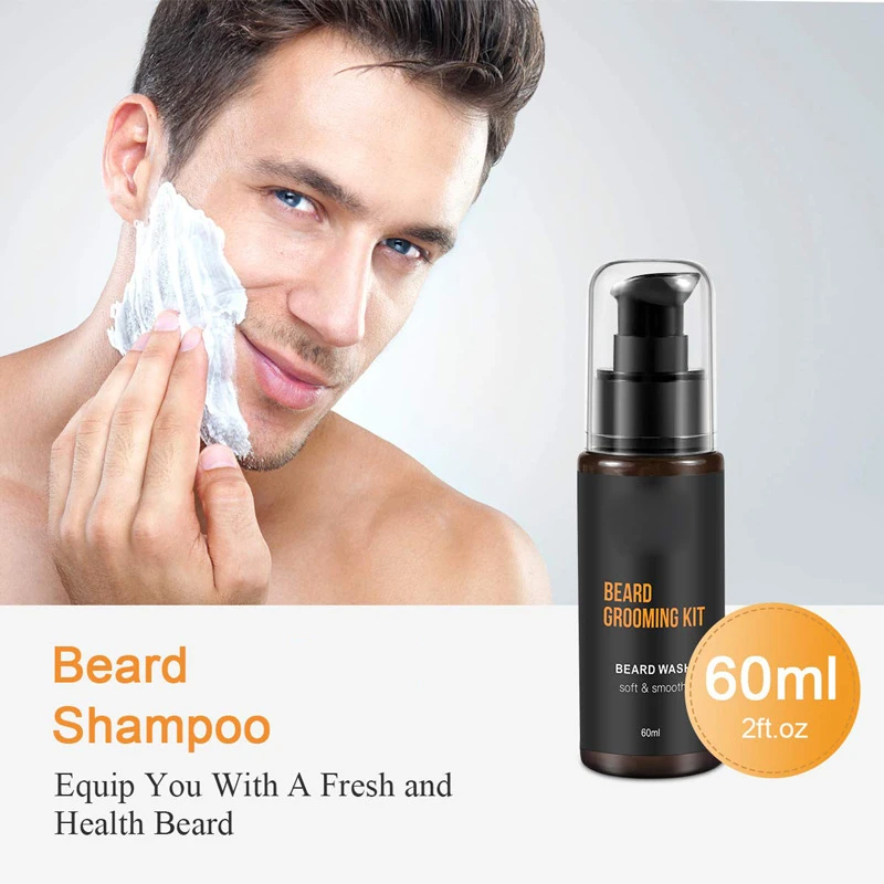 Buy Mens Grooming Growth Oil Kit Private Label Natural Organic Wooden ...