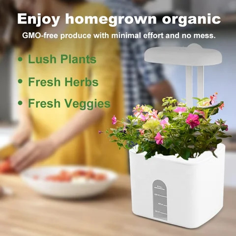 Buy Mini Indoor Smart Garden Self Watering Grow Led Planter Pod Smart ...