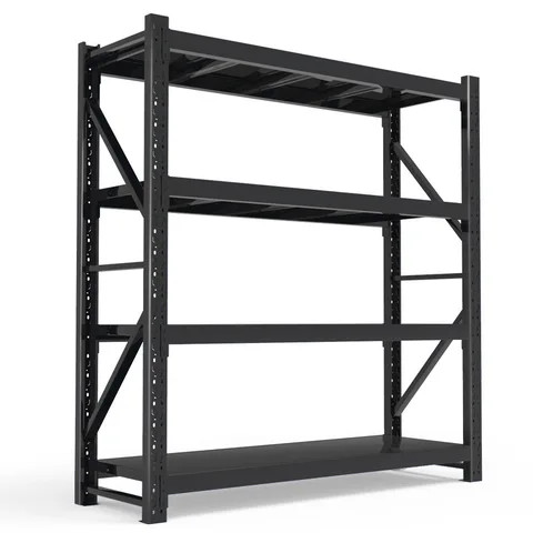 Buy Minimalist Design Commercial Steel Storage Shelf 200/kg Bearing ...