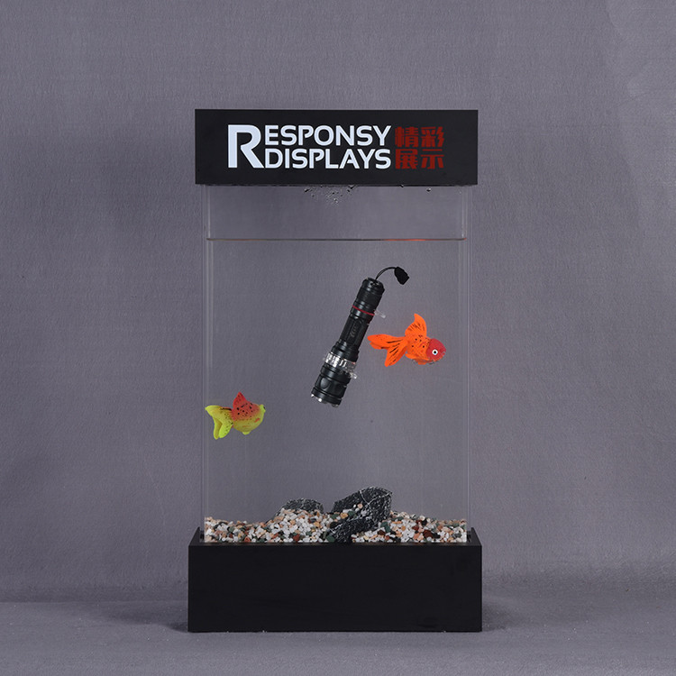 Buy New Design Acrylic Waterproof Electric Torch Flashlight Electronic ...