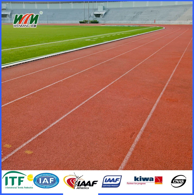 Buy Outdoor Synthetic Rubber Running Track Sports Surface Material from ...
