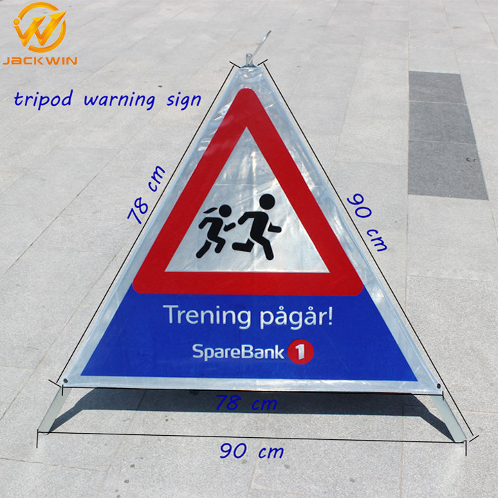 Buy Pop-up Foldable Tripod Warning Sign European Markert Safety Signs ...