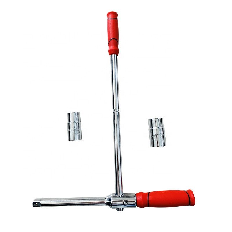 Buy Portable Tire Cross Torque Wrench Set Scale Spanner Professional ...