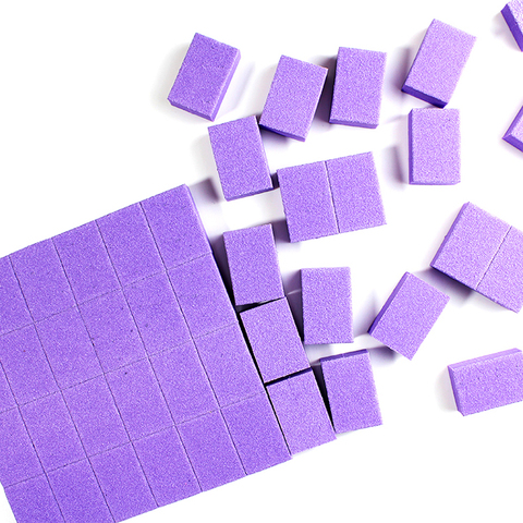 Buy Private Label Sponge Nail Buffer File Set Wholesale Purple Small ...