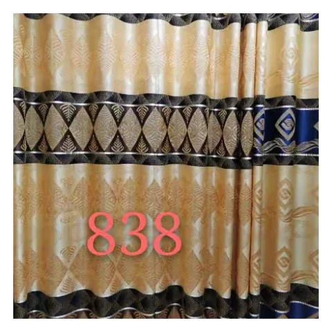 Buy Ready Goods 100% Polyester Rib Style Curtain Fabric Low Moq ...