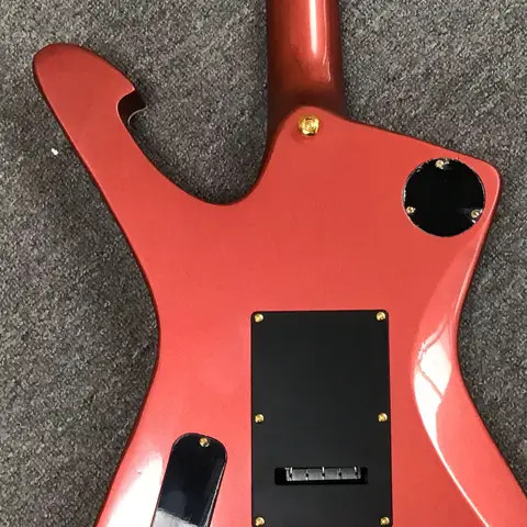 Buy Red Ibn Iceman Electric Guitar With Star Body & Hh Gold Bridge Fast ...